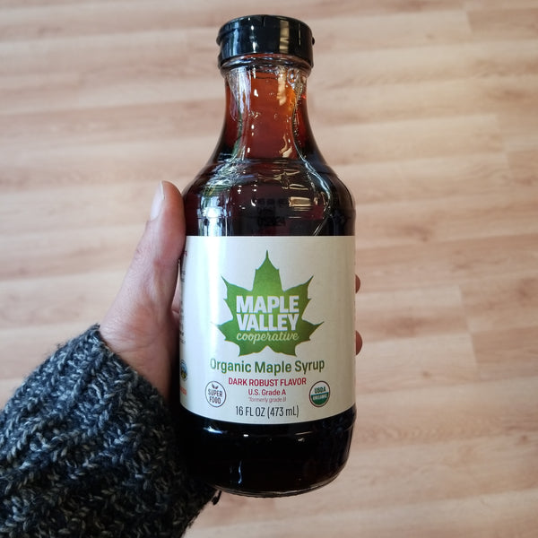 Organic Maple Syrup - Dark Robust Flavor - Maple Valley Cooperative ...