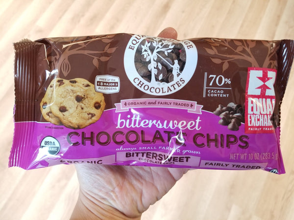 Fair Trade Bittersweet Chocolate Chips - 70% cacao - 10 oz – Bountiful ...