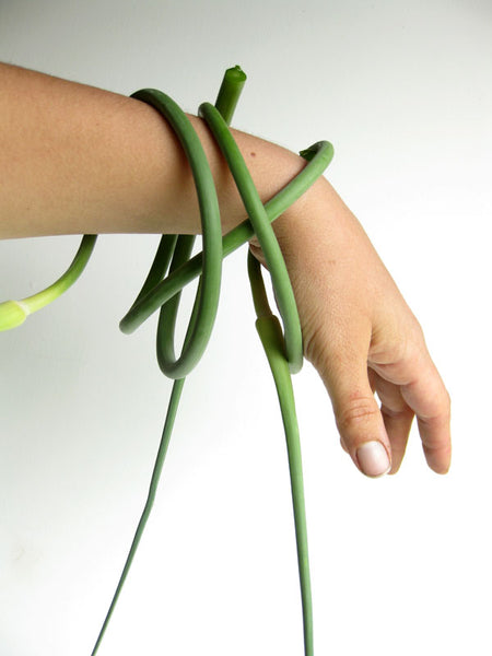 Garlic Scapes - 8 oz bunch – Bountiful Beloit + Authentic Arts
